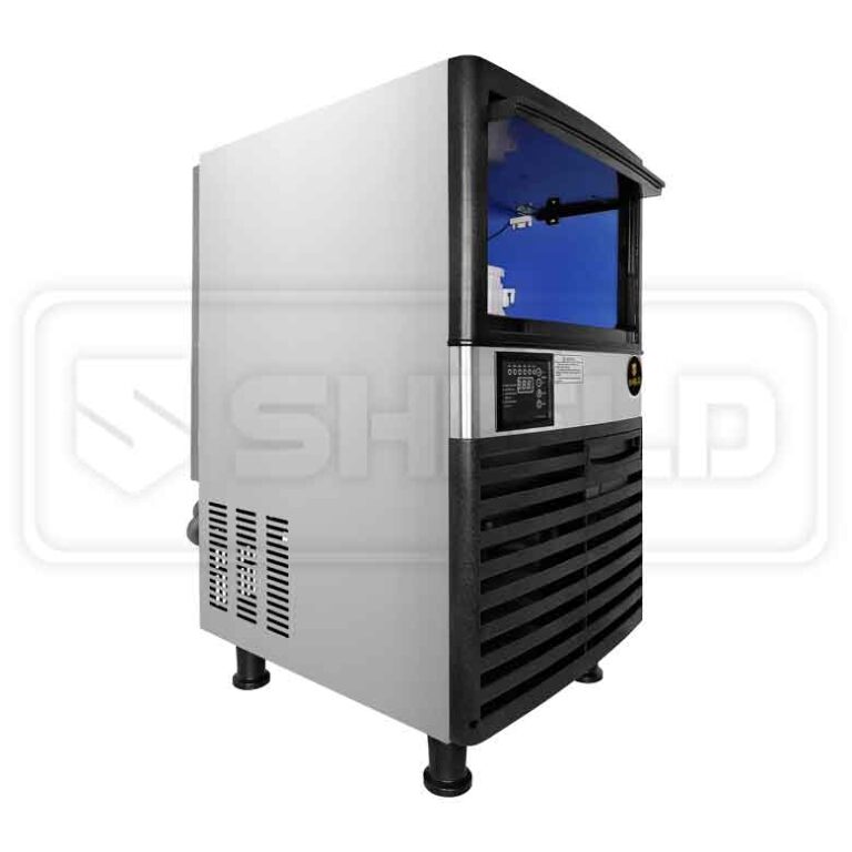 Máquina Fabricadora de Hielo en Cubitos 55 kg/24h con Bidón IMC55B-PLUS – SHIELD – SHIELD IMPORT ...